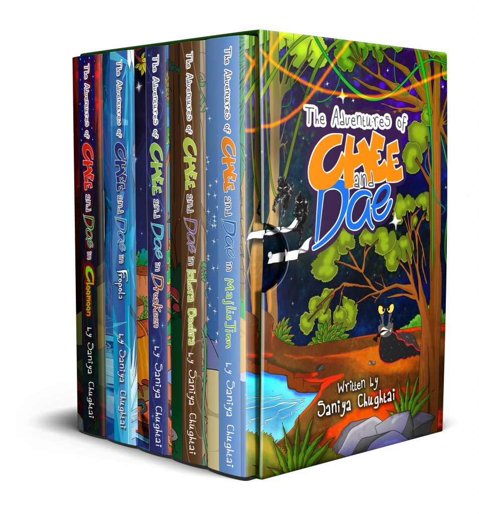 Limited Edition-Chee and Dae-5 books Box set – The Wadi Tribe