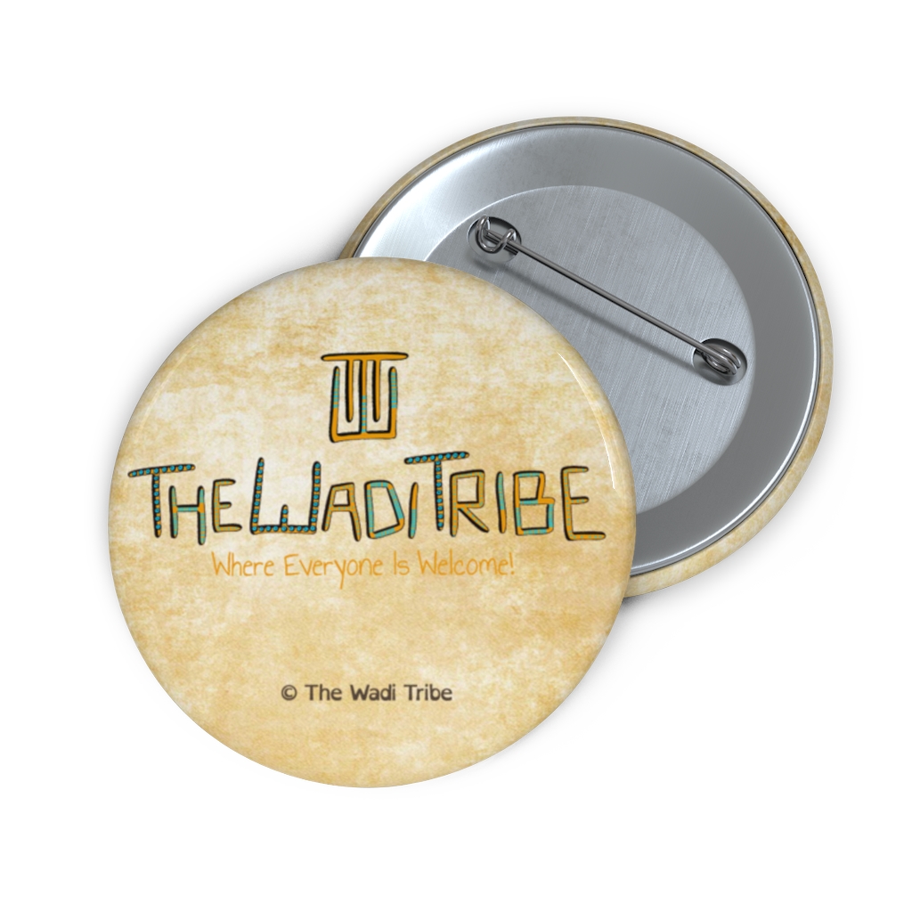 Vintage The Wadi Tribe logo Pin Button – The Wadi Tribe