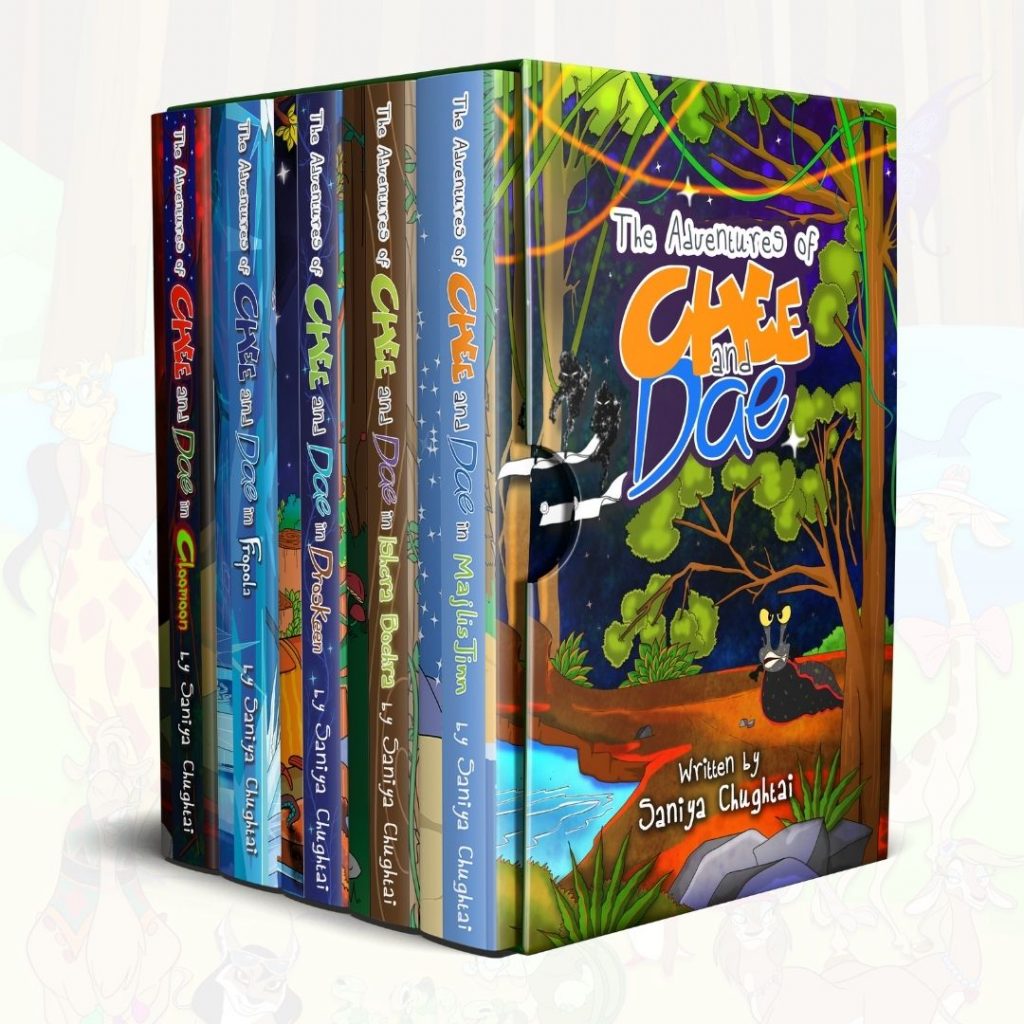 Limited Edition-Chee and Dae-5 books Box set - The Wadi Tribe